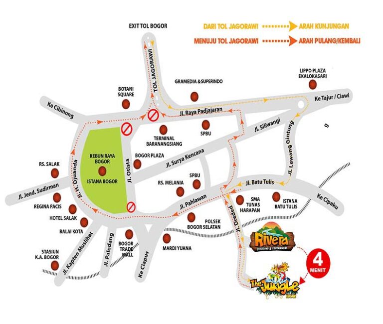 Peta lokasi – RIVERA – Outbond and Edutainment